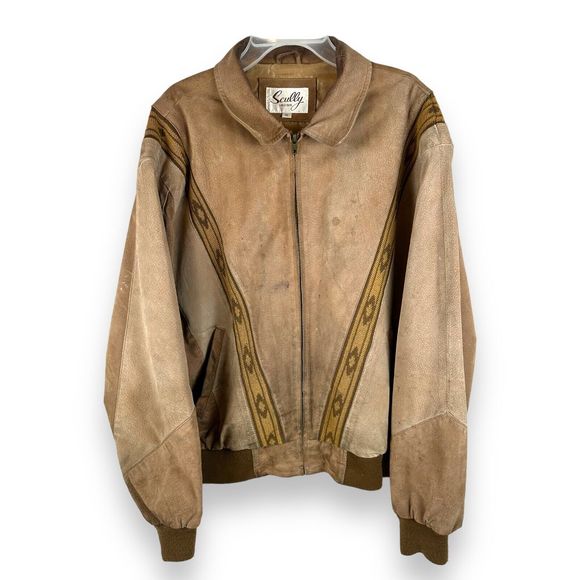 Scully | Jackets & Coats | Scully Leather Mens Western Boar Suede Rodeo ...
